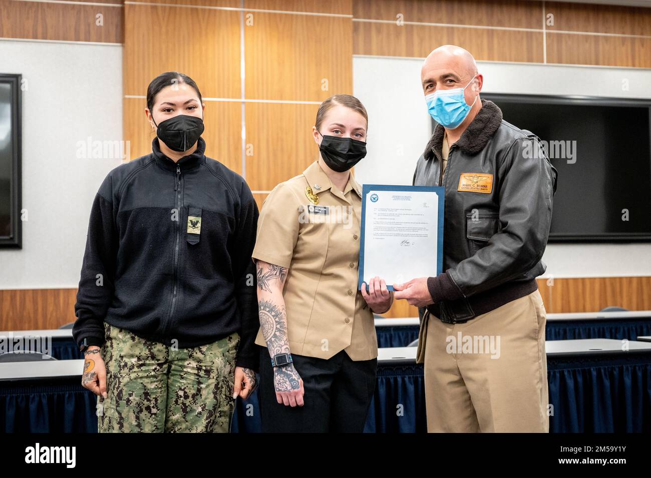 NSAW Quarterly Awards Ceremony, Jan. 2022 Stock Photo - Alamy