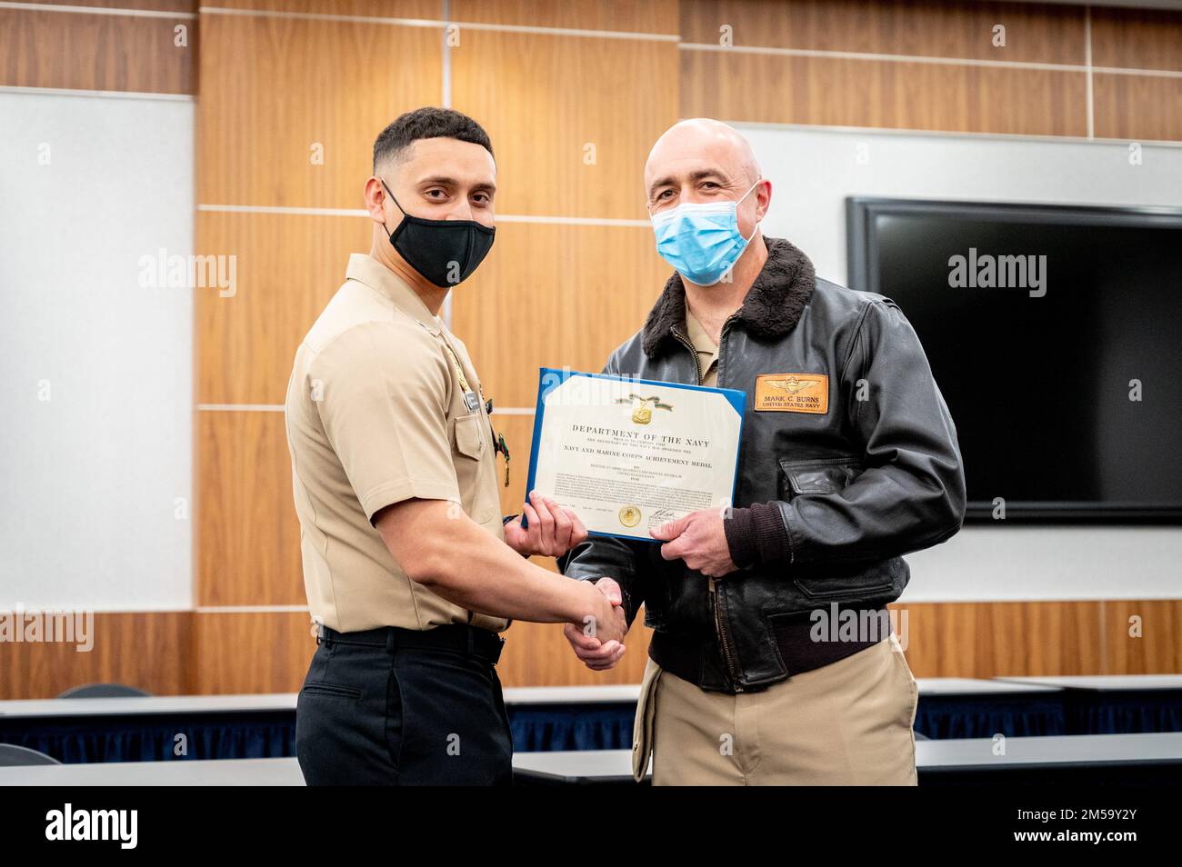 NSAW Quarterly Awards Ceremony, Jan. 2022 Stock Photo - Alamy