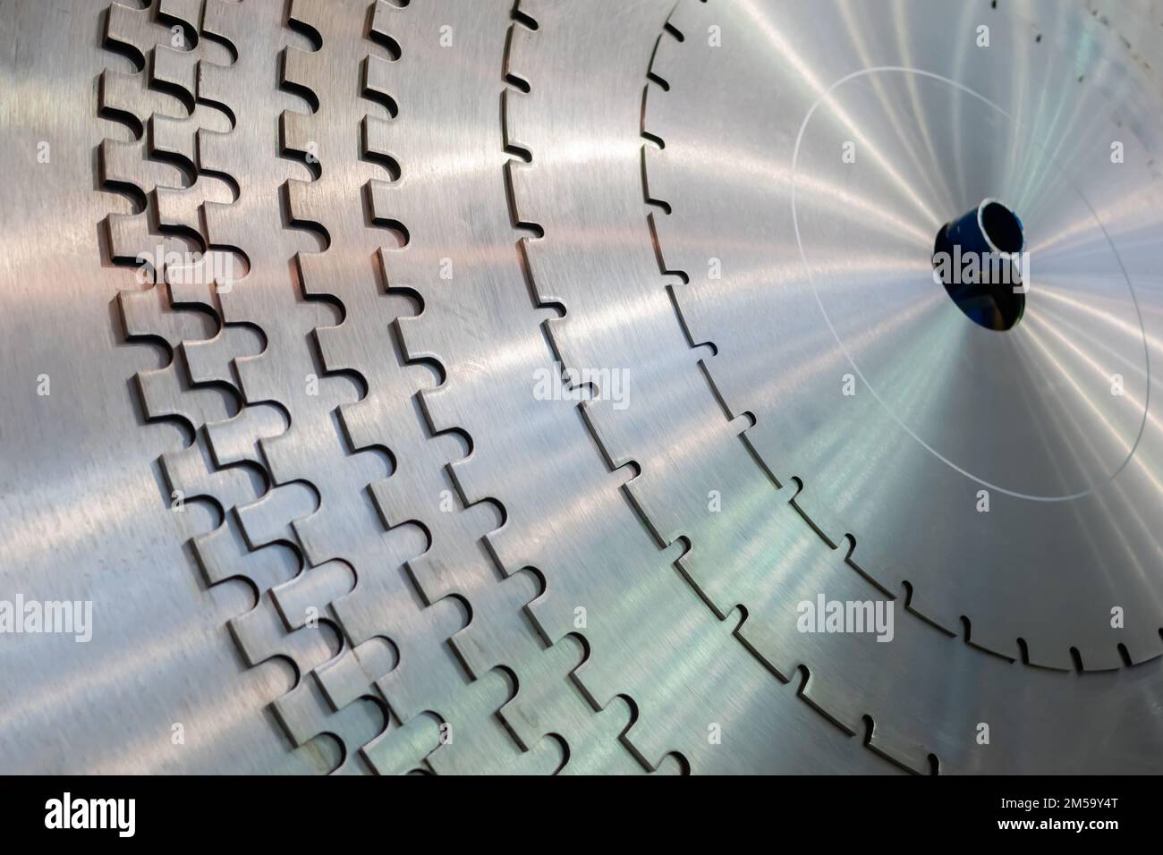 Diamond carving discs fot stone circular saw machine on counter at ...