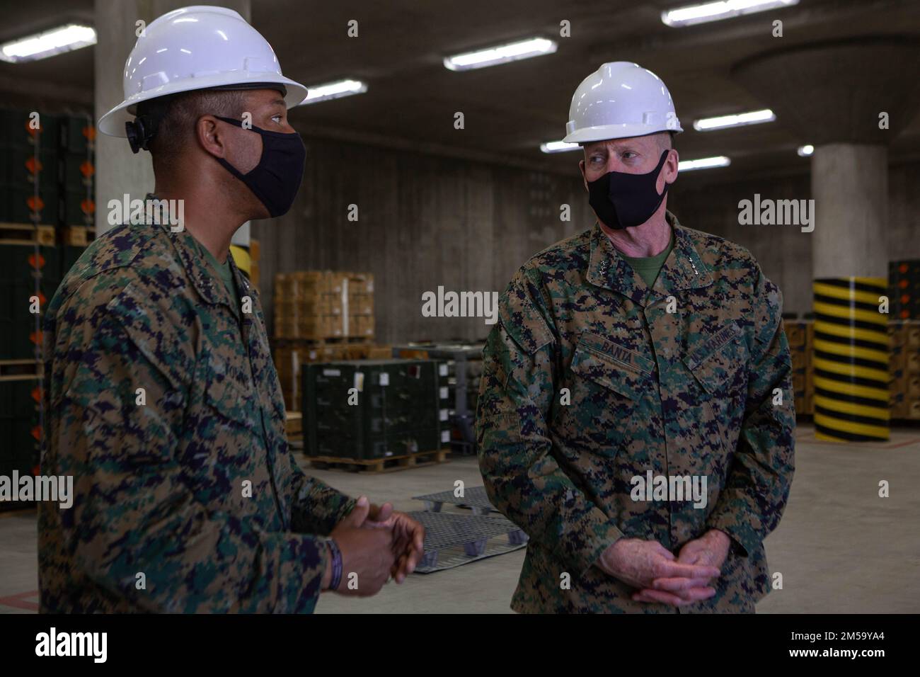 Deputy Commandant for Installations and Logistics Visits 1st Supply ...