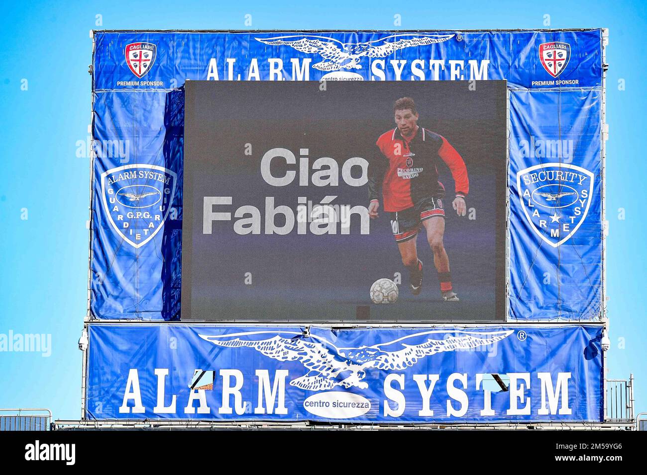 Cagliari, Cagliari, Italy, December 26, 2022, Tifosi, Fans, Supporters ...