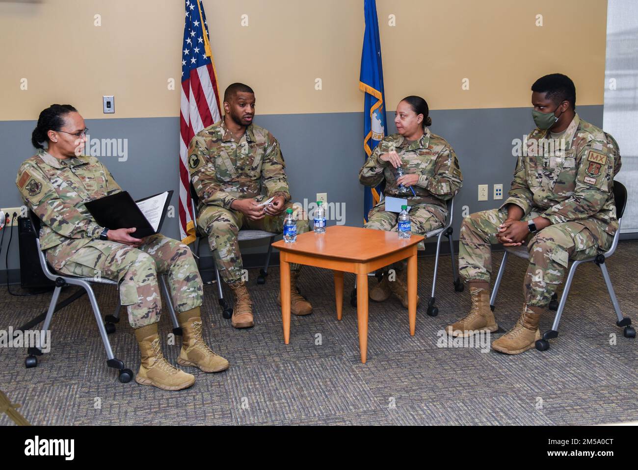 From left to right, Air National Guard Col. Lola Washington, Staff Sgt ...