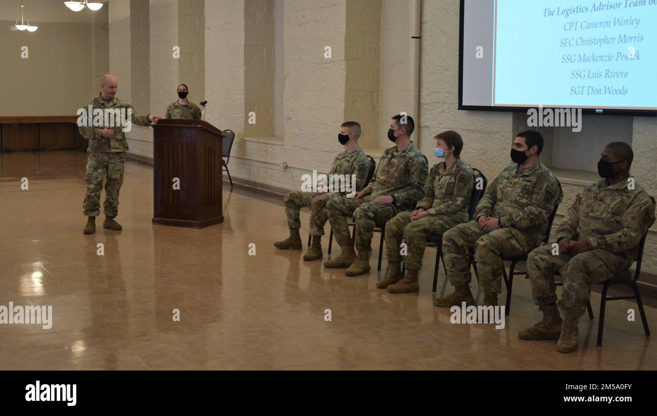 Lt. Col. Bradley Roach, Commander of the 6th Battalion, 54th SFAB ...
