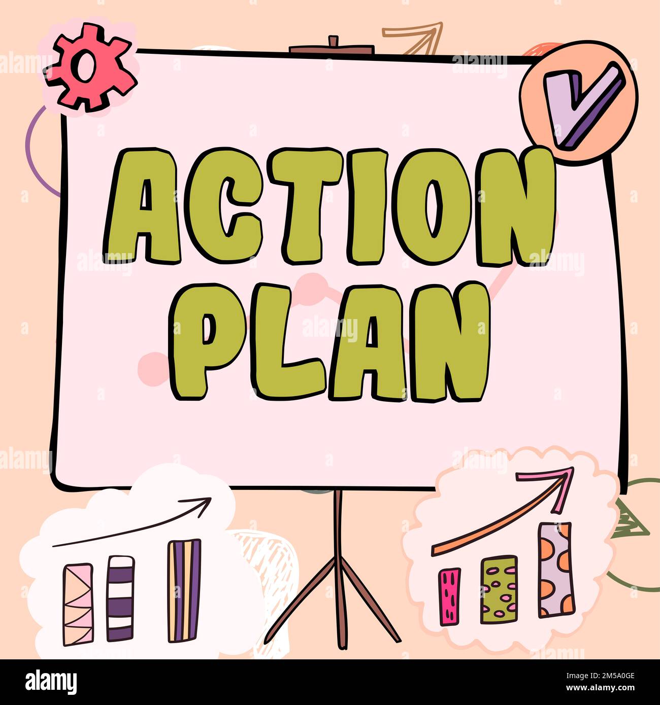 Inspiration showing sign Action Plan. Word for list of things or schedule to be made thia ...