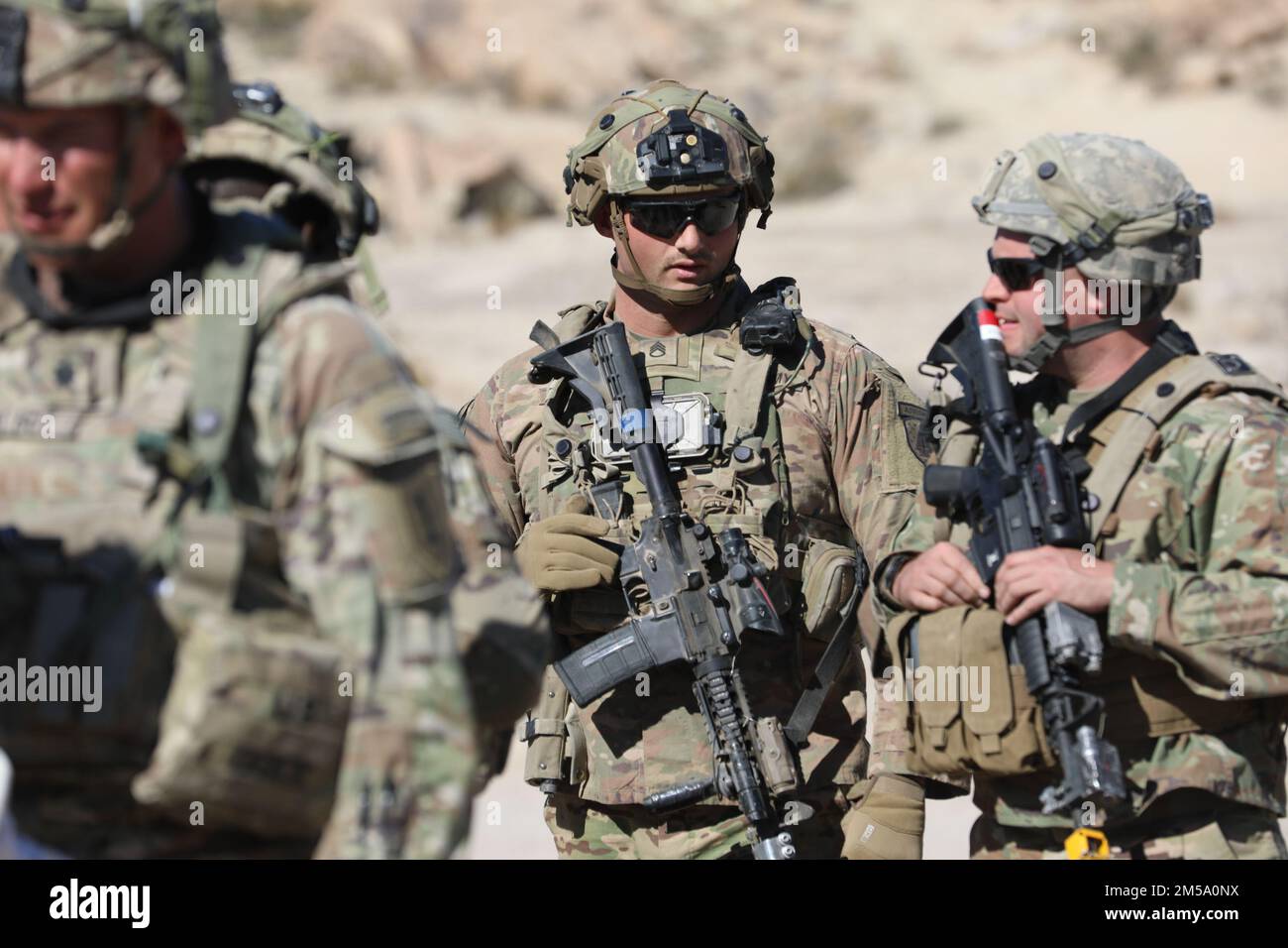 Advisors assigned to the 3rd Security Force Assistance Brigade and the ...