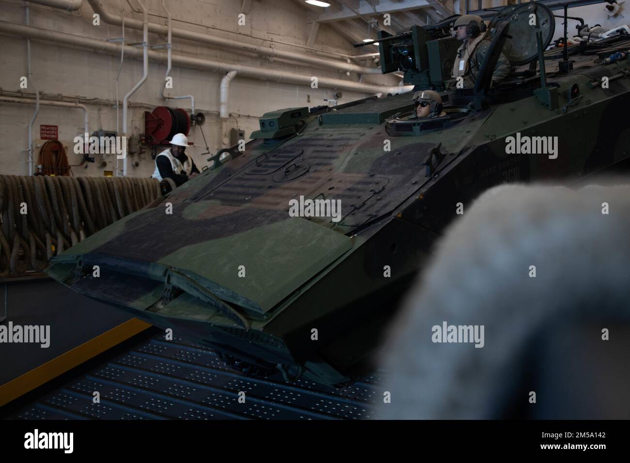 PACIFIC OCEAN (Mon. DD, 2022) An Amphibious Combat Vehicle with the 3rd ...