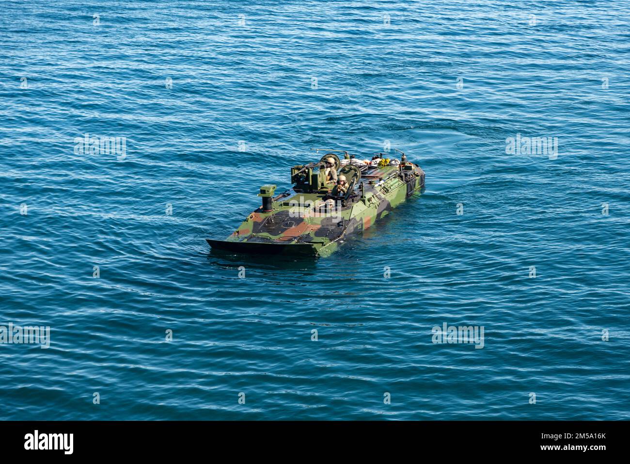 U.S. Marines assigned to the 3rd Assault Amphibian Battalion, 1st ...