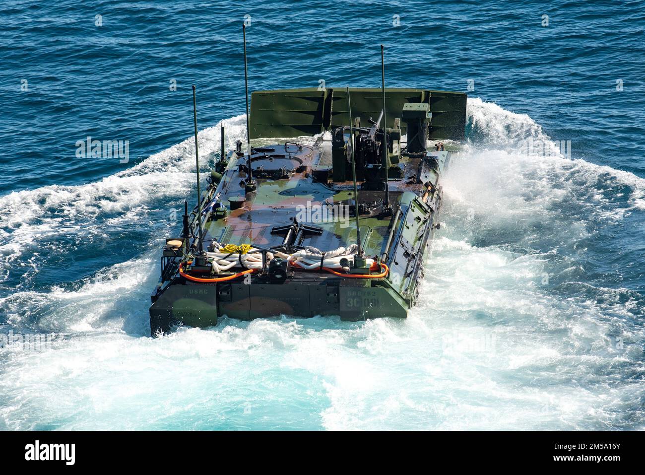 An Amphibious Combat Vehicle (ACV) with the 3rd Assault Amphibian ...