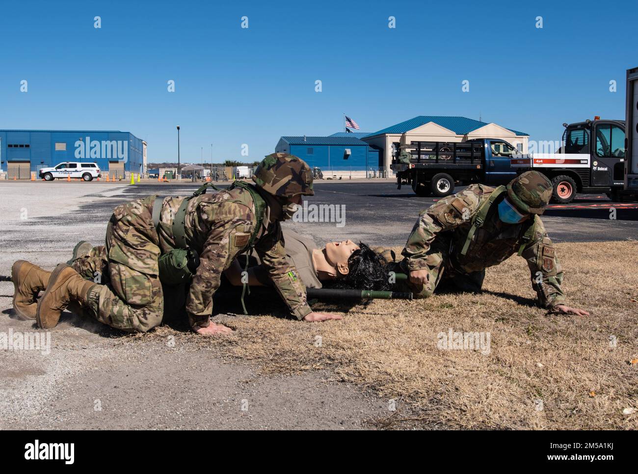 Texas Air National Guard Citizen Airmen simulated SABC, self-aid buddy ...