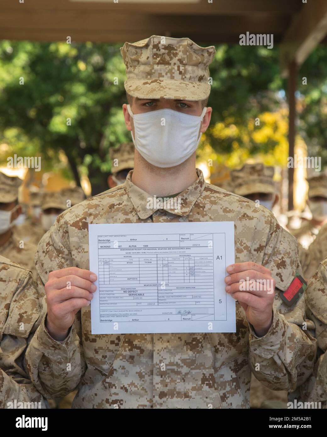 U s marine m16a4 service rifle hi-res stock photography and images - Alamy