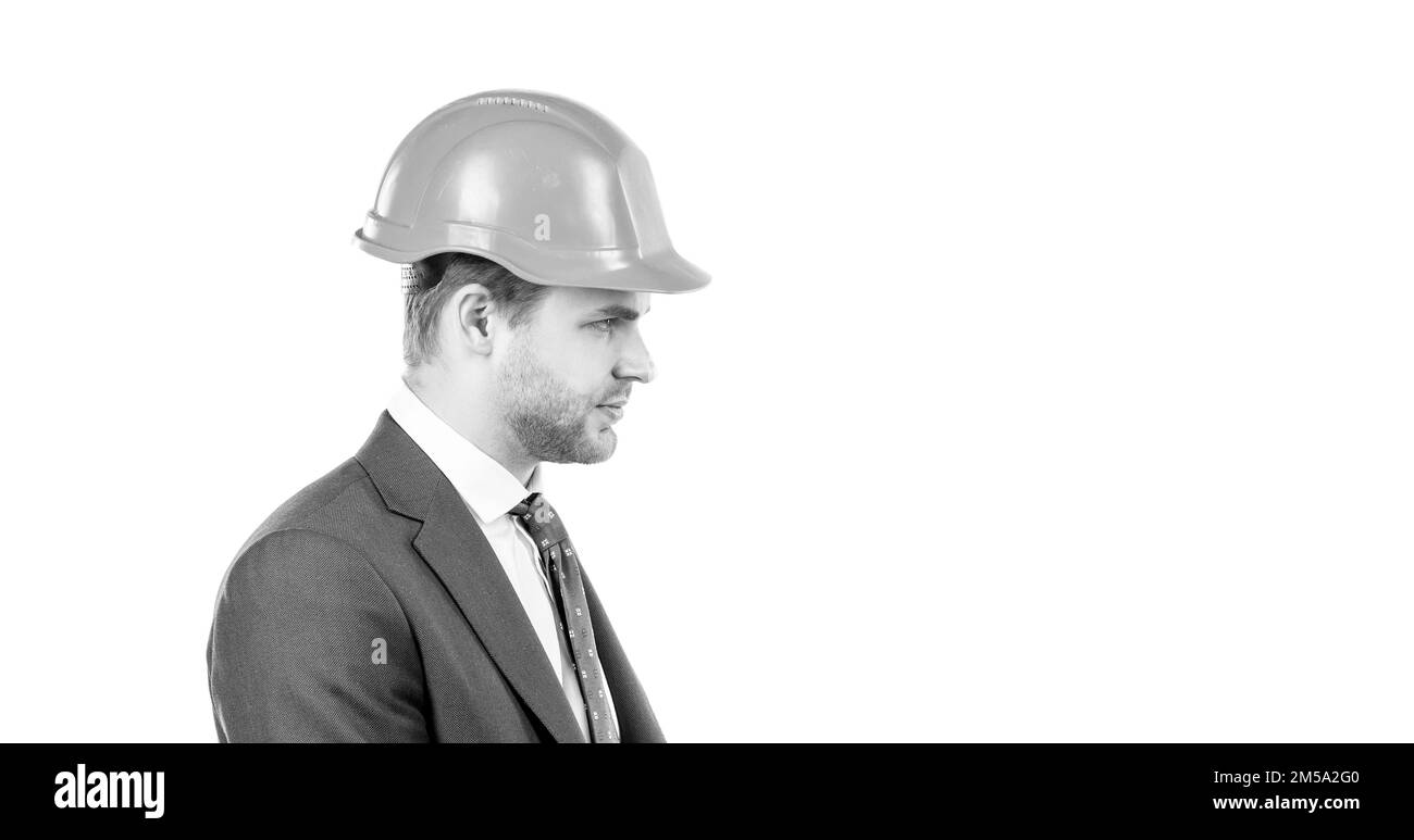 Side profile man Black and White Stock Photos & Images - Alamy