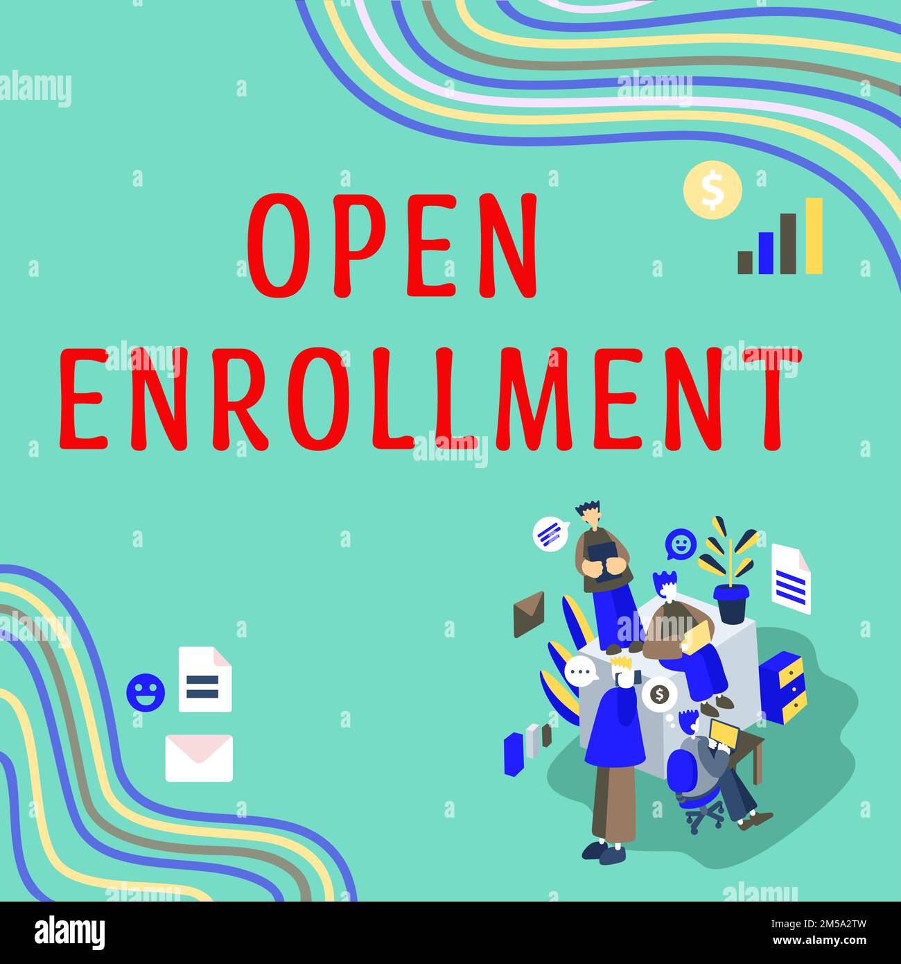 Hand writing sign Open Enrollment. Business overview The yearly period ...