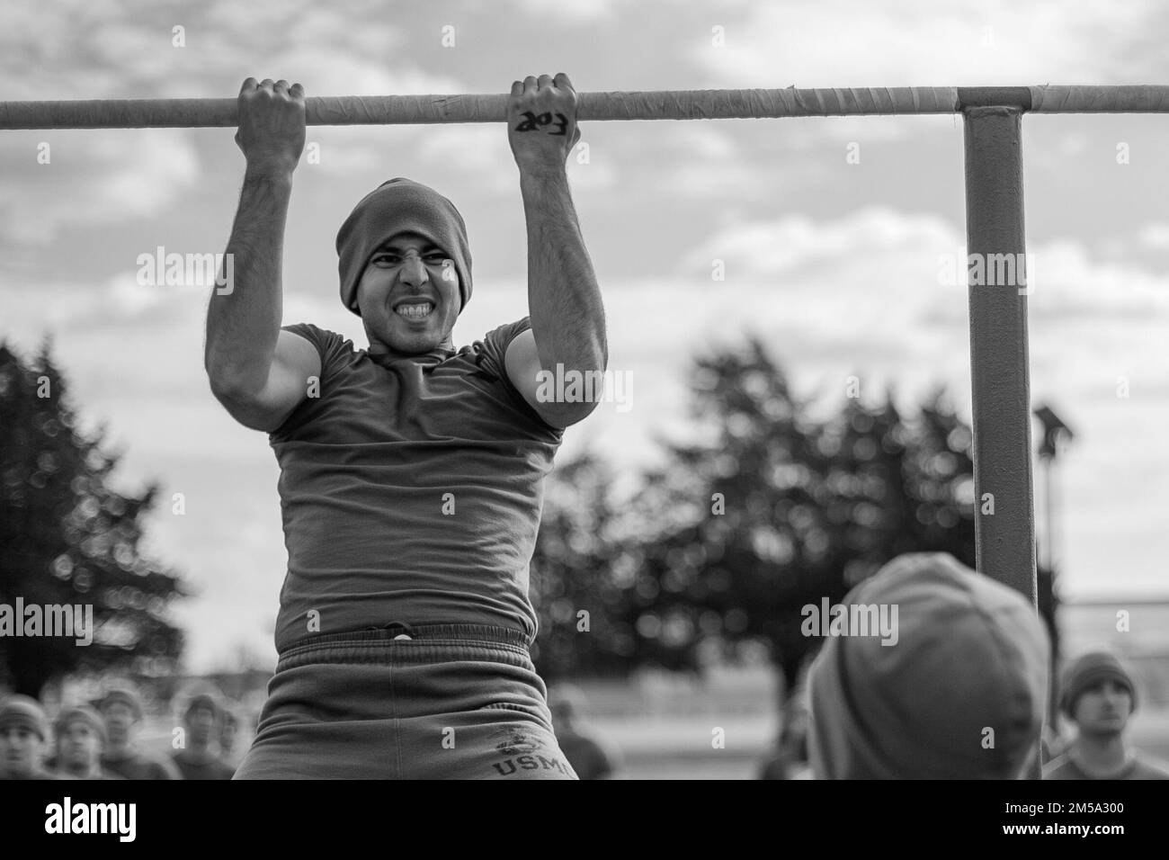 Candidates from Alpha and Delta Co., OCC-239, conduct their final ...