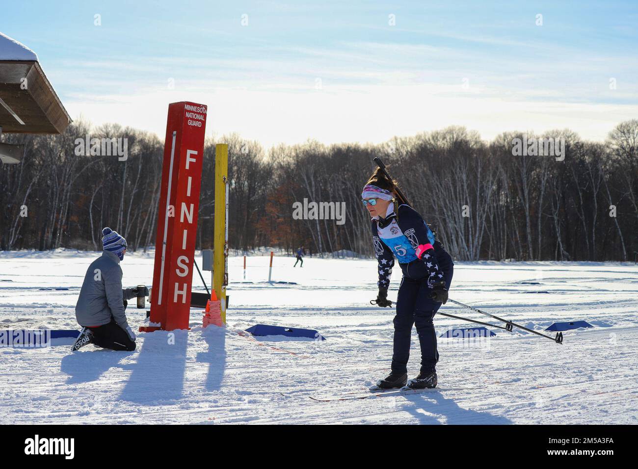 National guard bureau biathlon championships hi-res stock photography ...