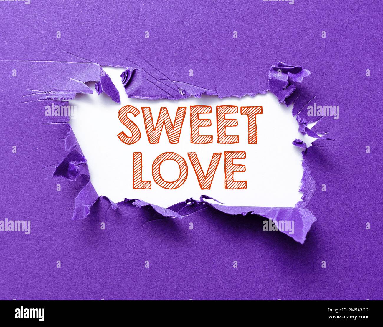 Sign displaying Sweet Love. Word Written on Title for beloved person ...