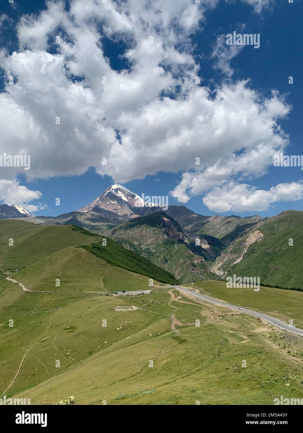 The Caucasus Mountains are a mountain range at the intersection of Asia ...