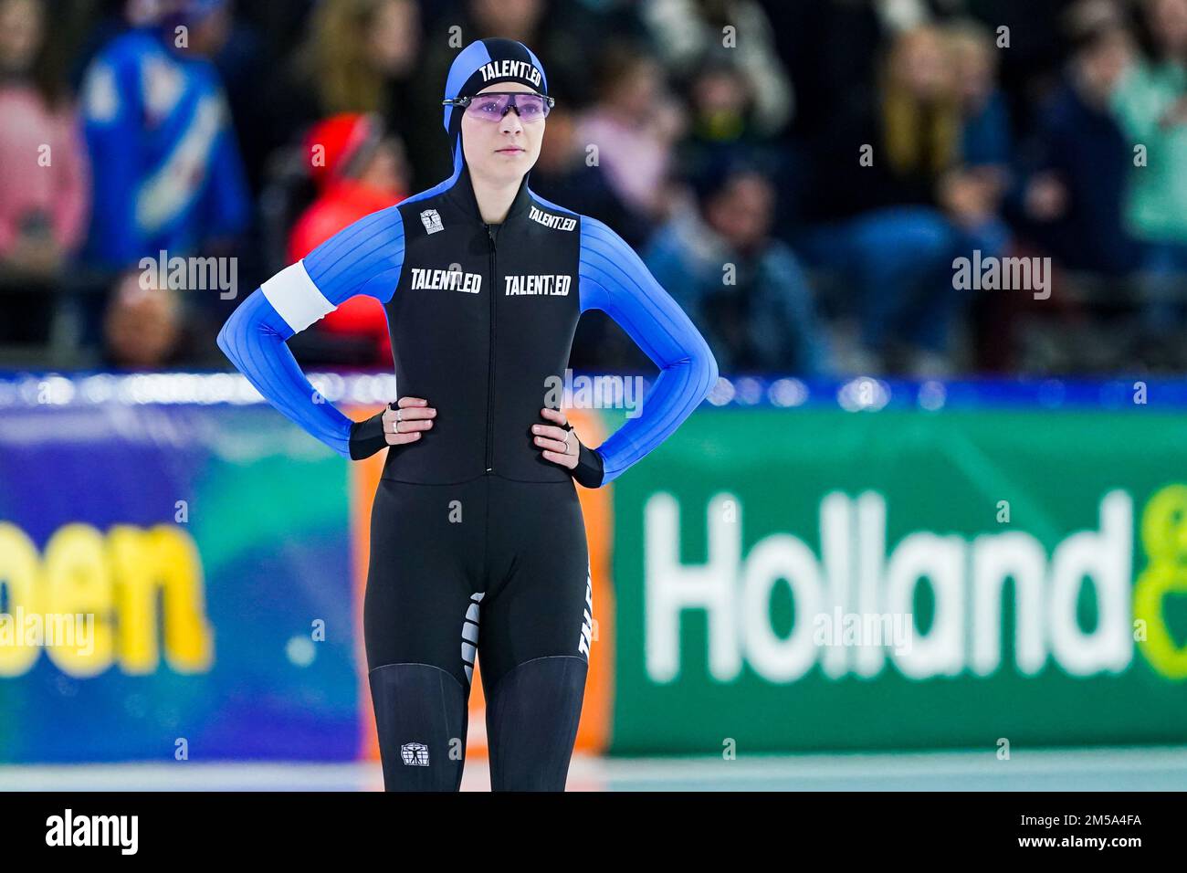HEERENVEEN, NETHERLANDS - DECEMBER 27: Chloé Hoogendoorn of TalentNED ...