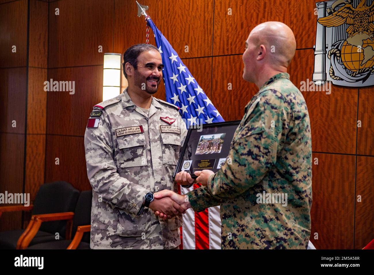Qatar Armed Forces (QAF) Col. Jaber Rashid M K Al-Hajri, Non ...
