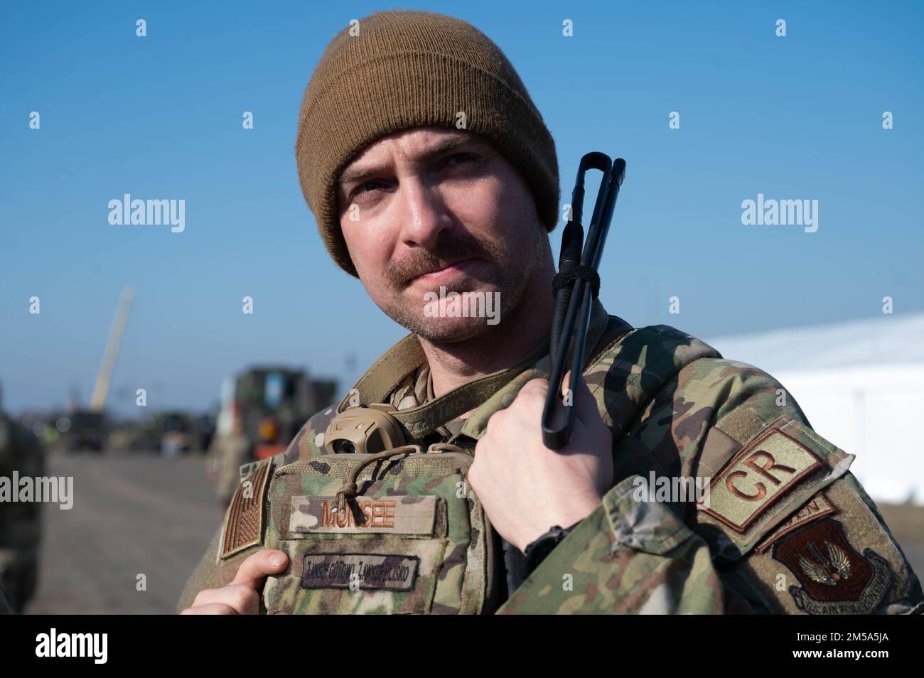 U.S. Air Force Tech. Sgt. Lane Munsee, 435th Security Forces Squadron ...