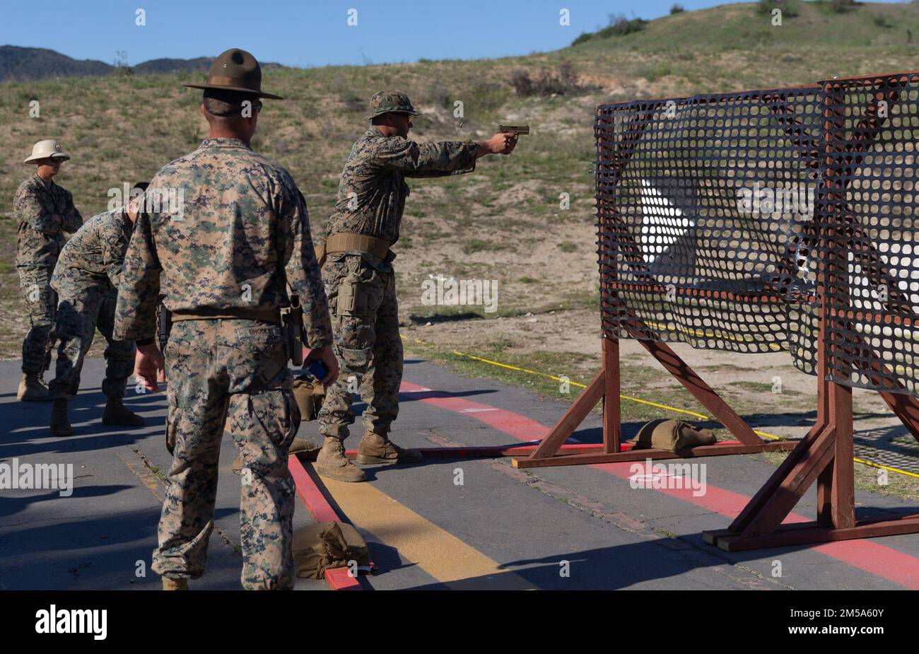 U.S. Marine Lance Cpl. Daniel Howard, an armorer with Headquarters and ...