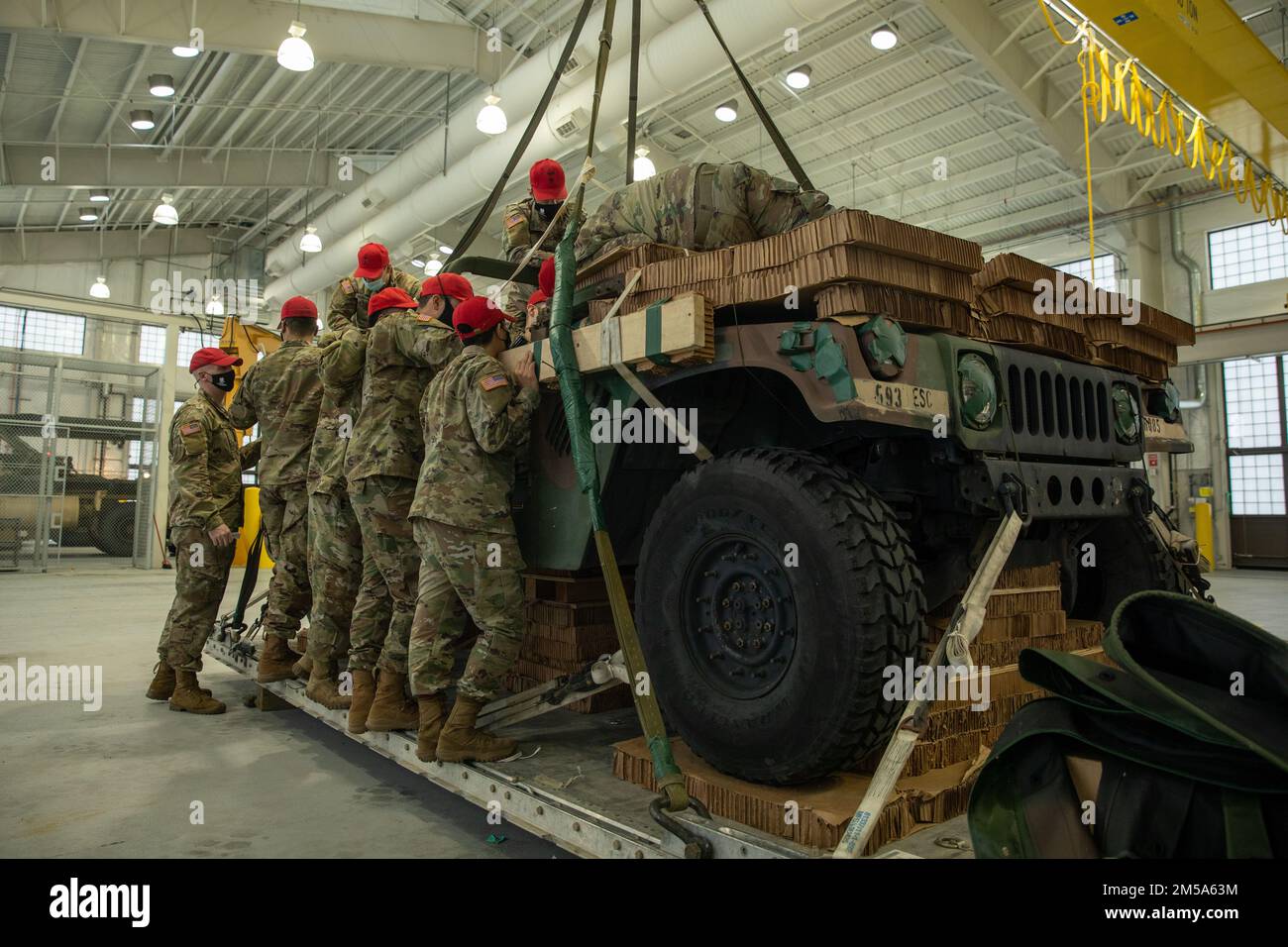 U.S. Army Soldiers assigned to the 241st Quartermaster Company, 725th ...