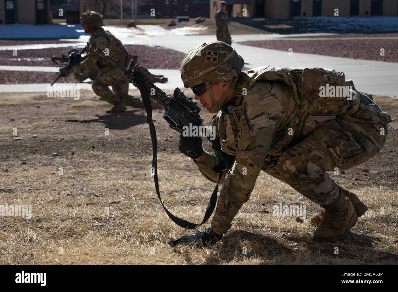 U.S. Army Pvt. Benjamin “Ben” Trejos, an infantryman assigned to 4th ...