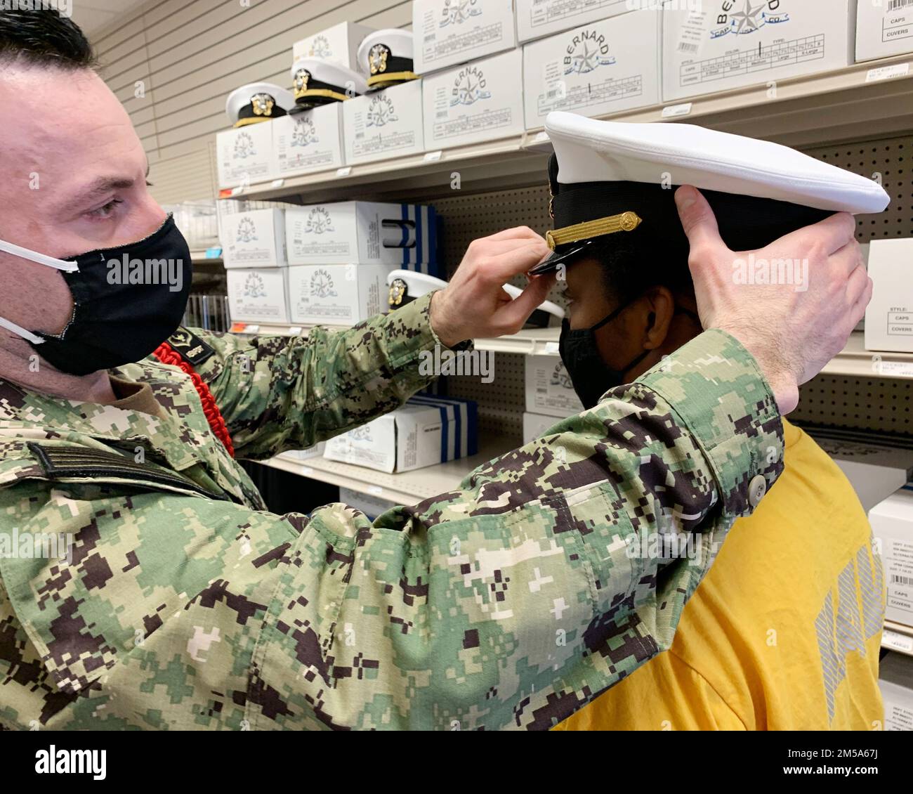 Aircraft handling officers hi-res stock photography and images - Alamy