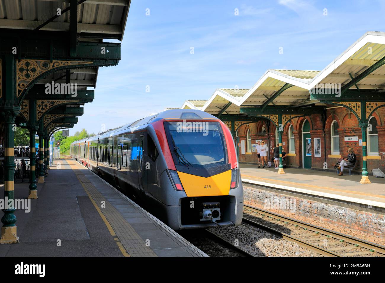 March station fenland hi-res stock photography and images - Alamy