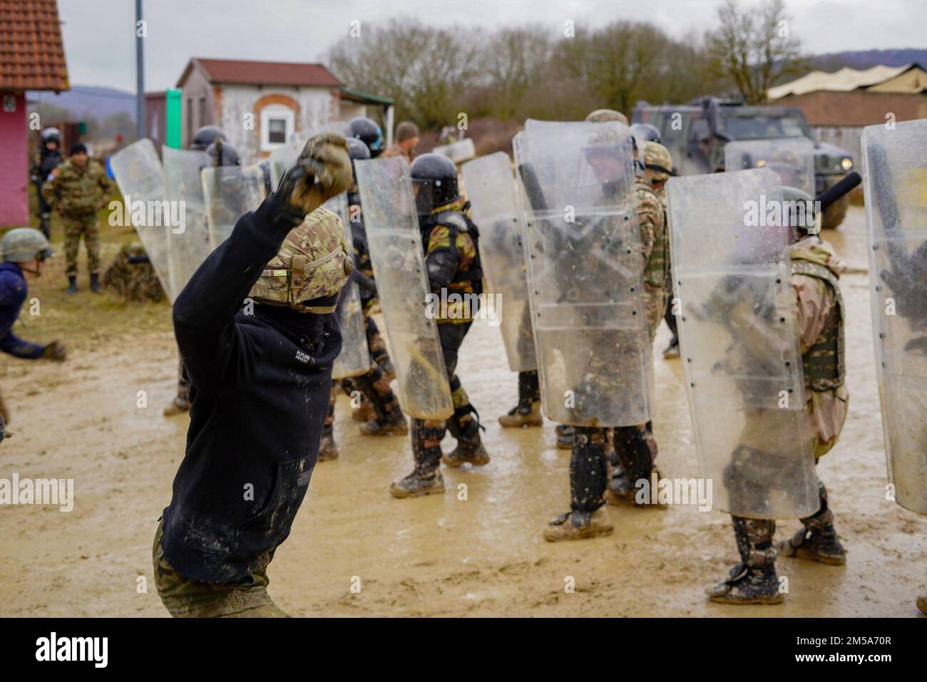 U.S. Army Soldiers attached to 1st Battalion, 4th Infantry Regiment ...
