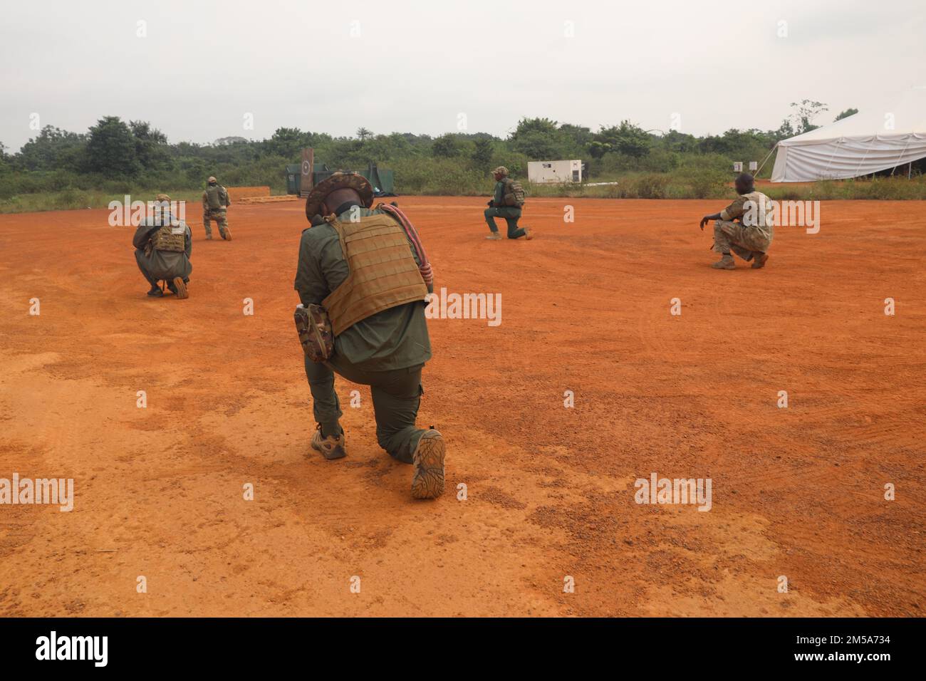 American Special Forces soldiers alongside Côte d'Ivoire special forces ...
