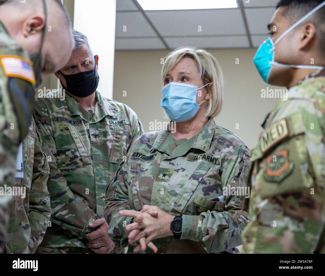 MONROE, La – U.S. Army Brig. Gen. Cindy Haygood, the dual status ...