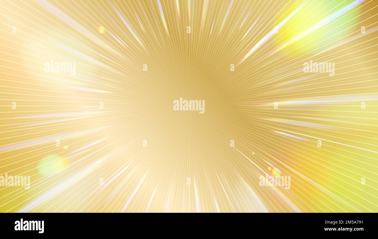 Gold radiation background. Vector data that is easy to edit Stock ...