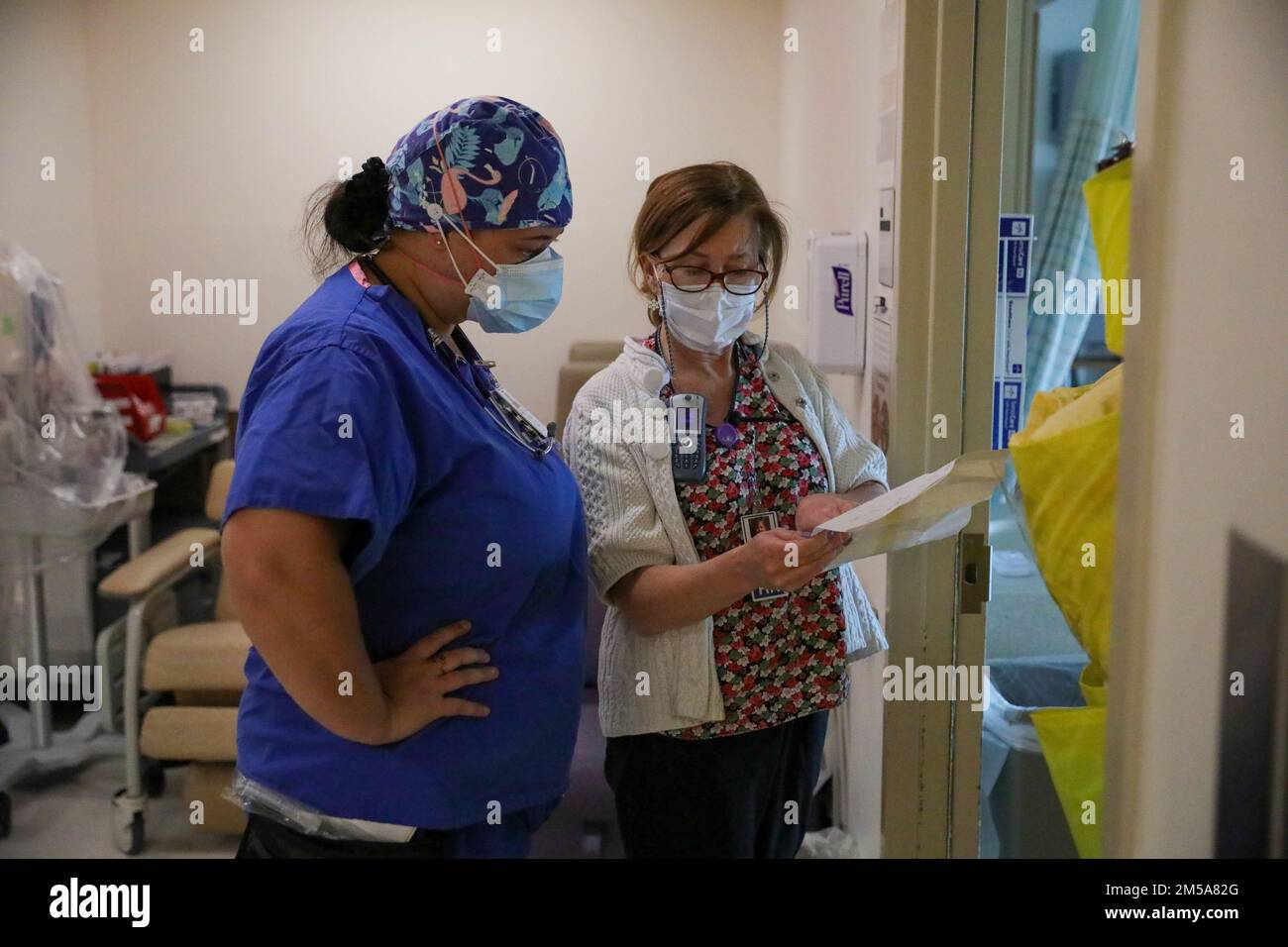Lawrence, Mass. – U.S. Air Force 2nd Lt. Siara Kelly, left, a ...