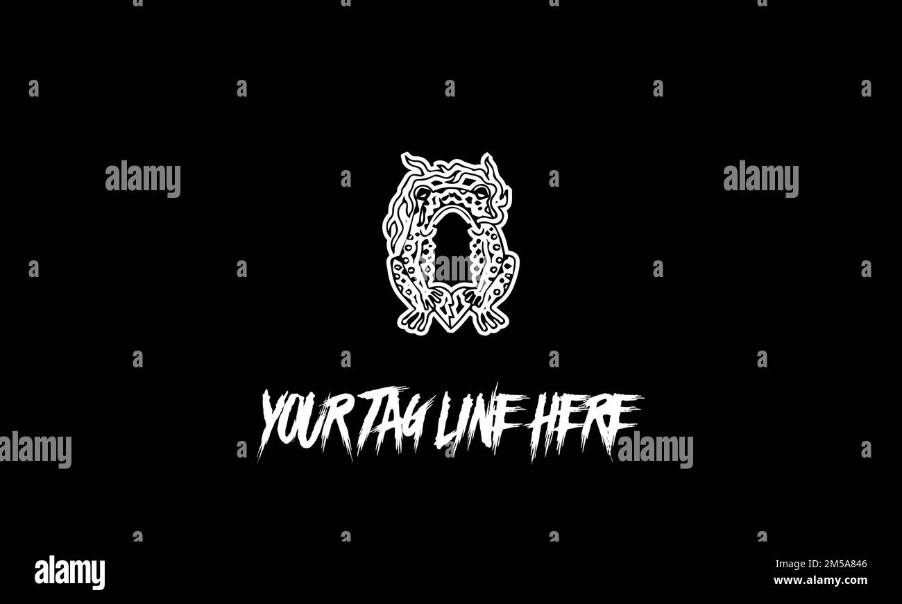 Frog in detail Stock Vector Images - Alamy