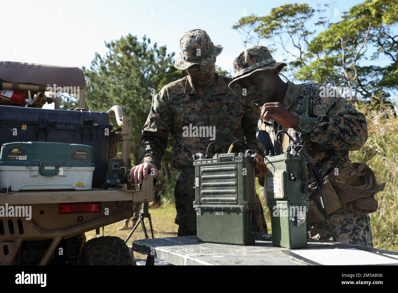 U.S. Marines with 1st Battalion, 3d Marines, 3d Marine Division ...