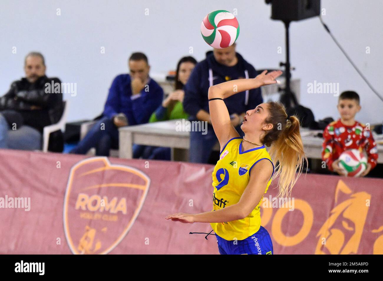 Guidonia, Italy. 26th Dec, 2022. Giada Di Mario of Assitec Volleyball ...