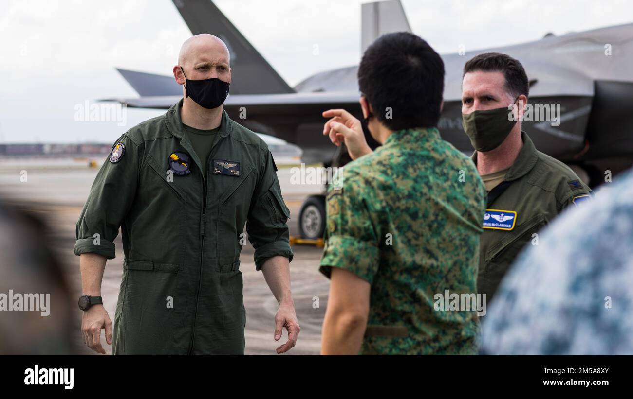 U.S. Marine Corps Lt. Col. Robert Guyette, a pilot with Marine Fighter ...