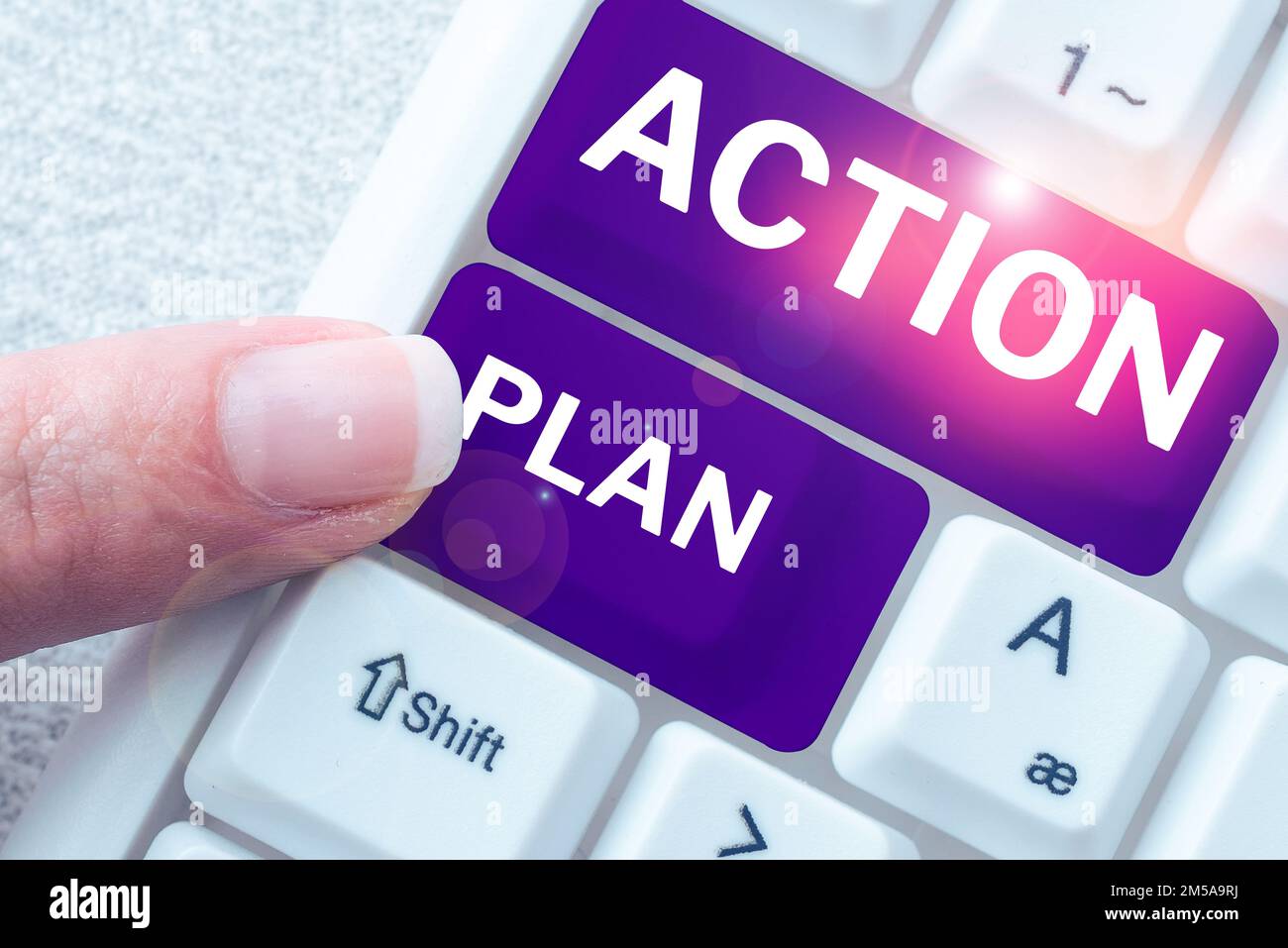 Sign displaying Action Plan. Business approach list of things or schedule to be made thia ...