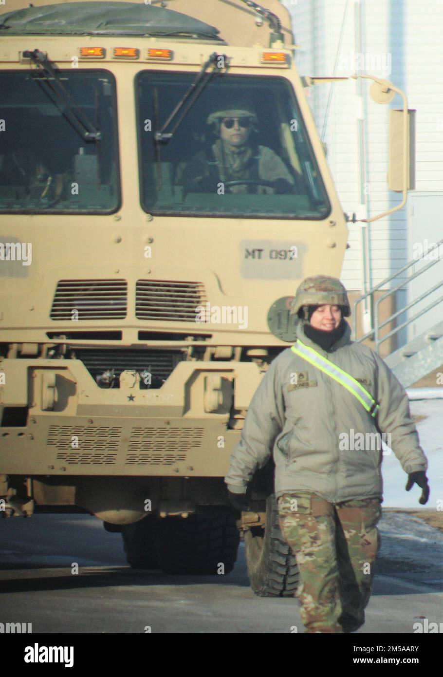 Soldiers at Fort McCoy for training conduct operations Feb. 15, 2022 ...