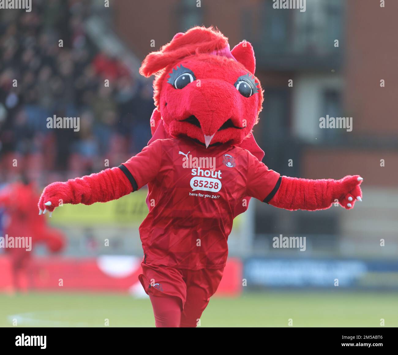 Leyton Orient Mascot during League Two soccer match between Leyton ...