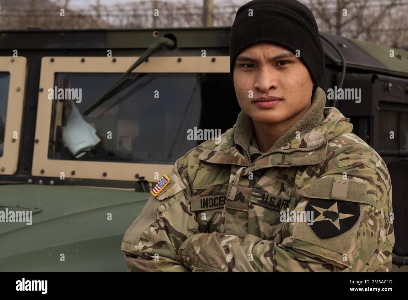 Sgt. Polinar Inocencio, an air traffic control operator attached to ...