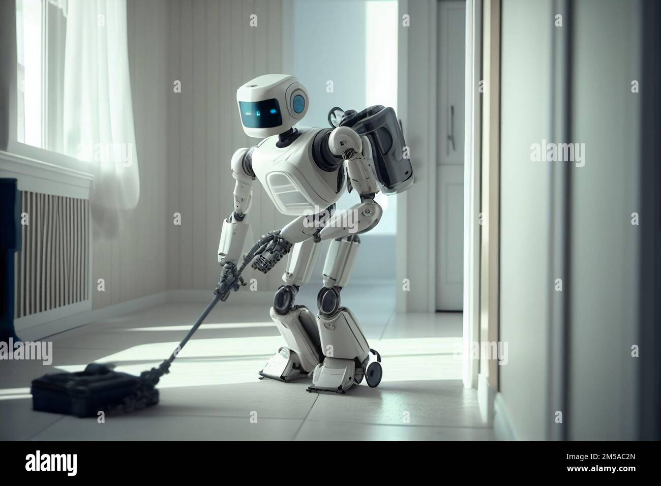 Robot housework futuristic hi-res stock photography and images - Alamy