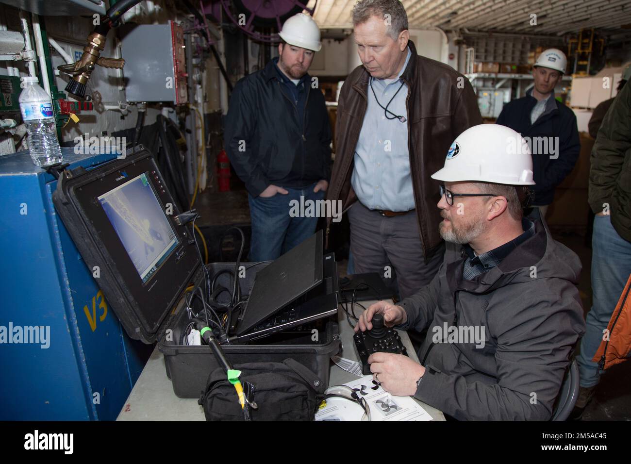 NAVAL STATION NORFOLK, Va. (Feb. 16, 2022) Mike Amundson, from Puget ...