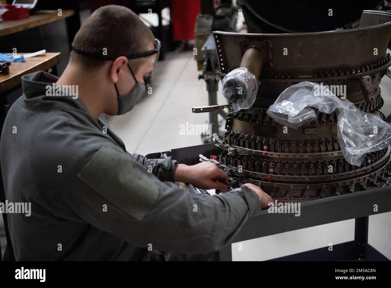 U.S. Air Force Airman 1st Class Robert Grower, 35th Maintenance ...