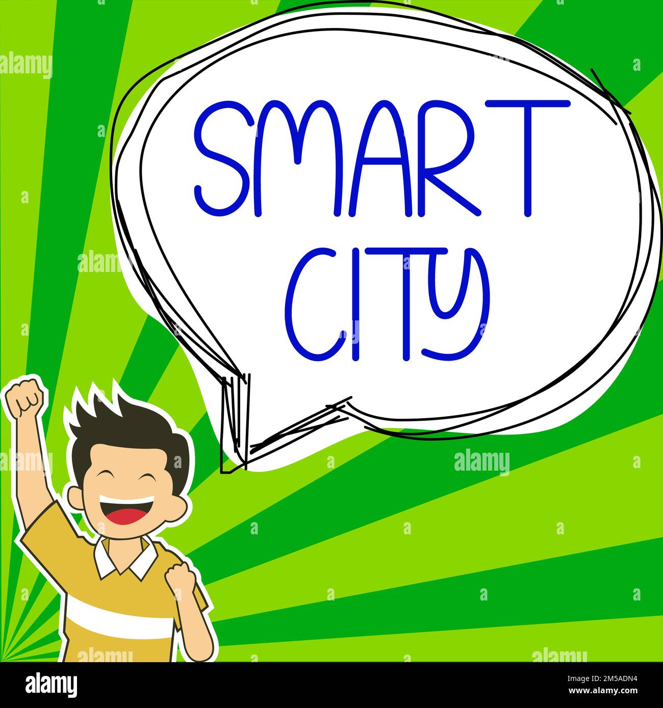 Inspiration showing sign Smart City. Business showcase urban area that ...