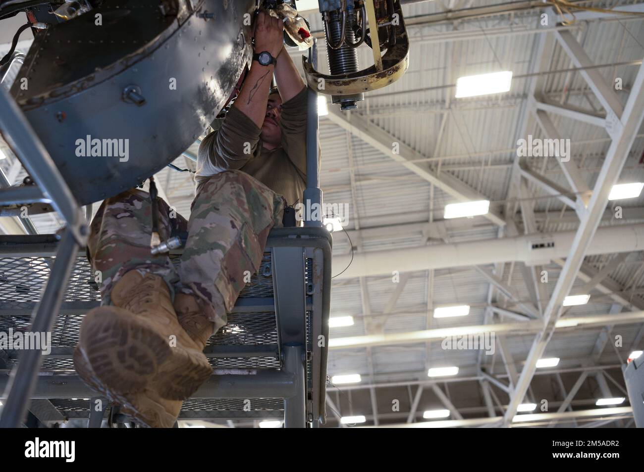 Senior Airman Thomas Perez, an 801st Special Operations Aircraft ...