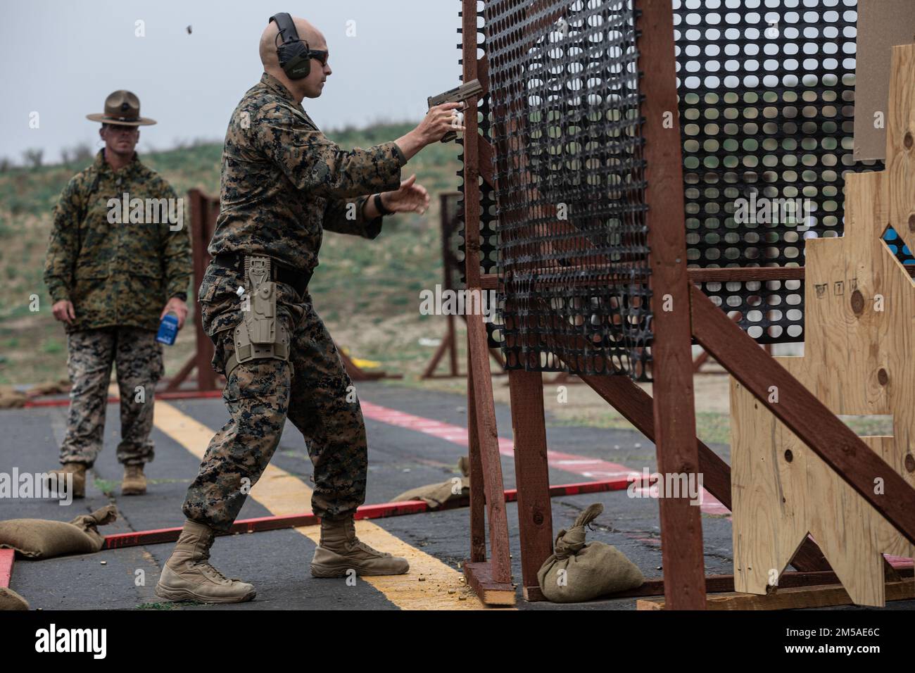 U.S. Marine Corps Staff Sgt. Angel F. Ceniceros, a ground safety ...