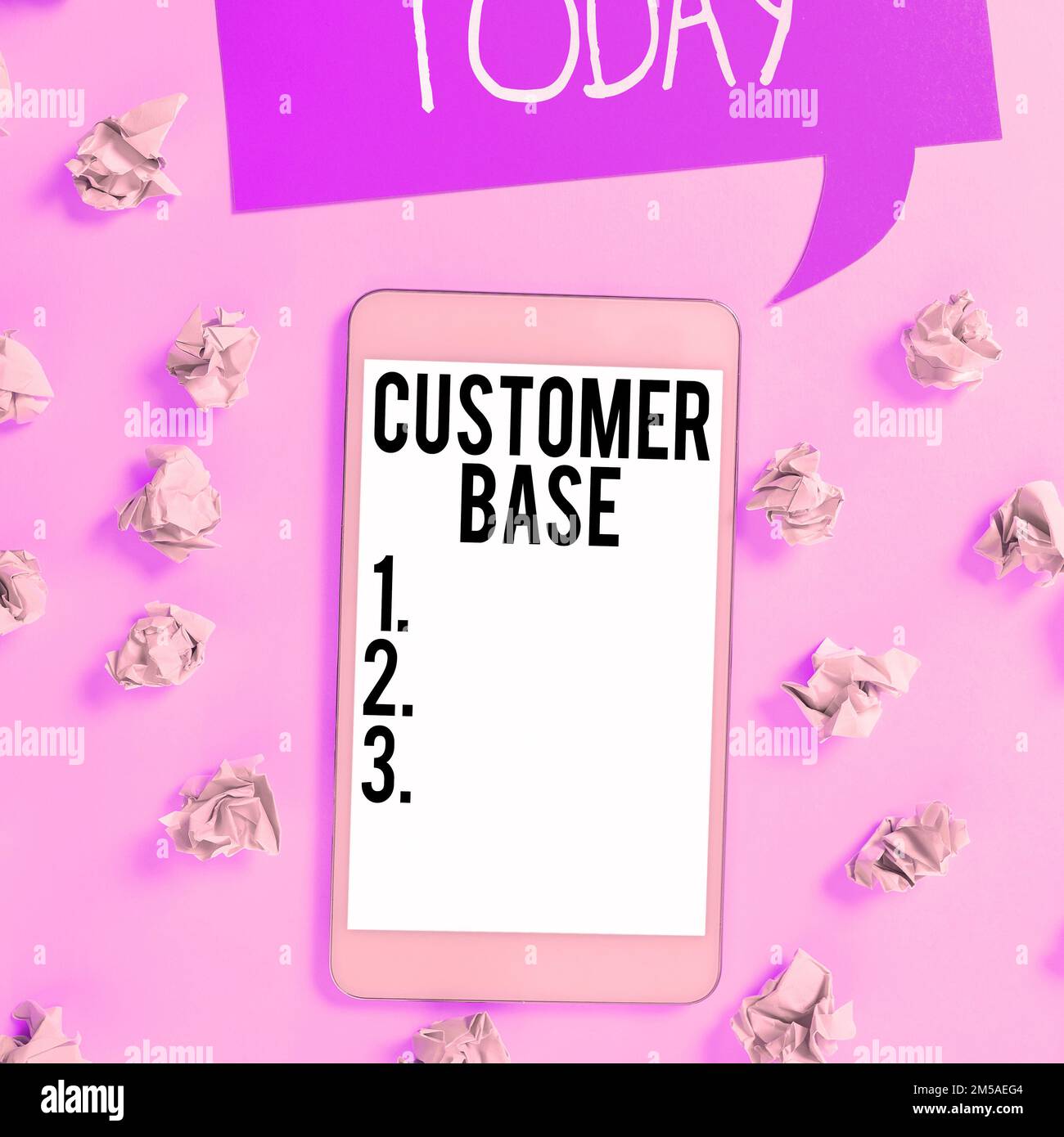 Writing displaying text Customer Base. Concept meaning encourage ...