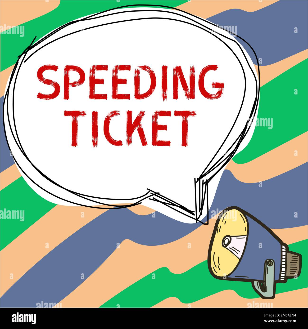 Text showing inspiration Speeding Ticket. Word Written on psychological ...