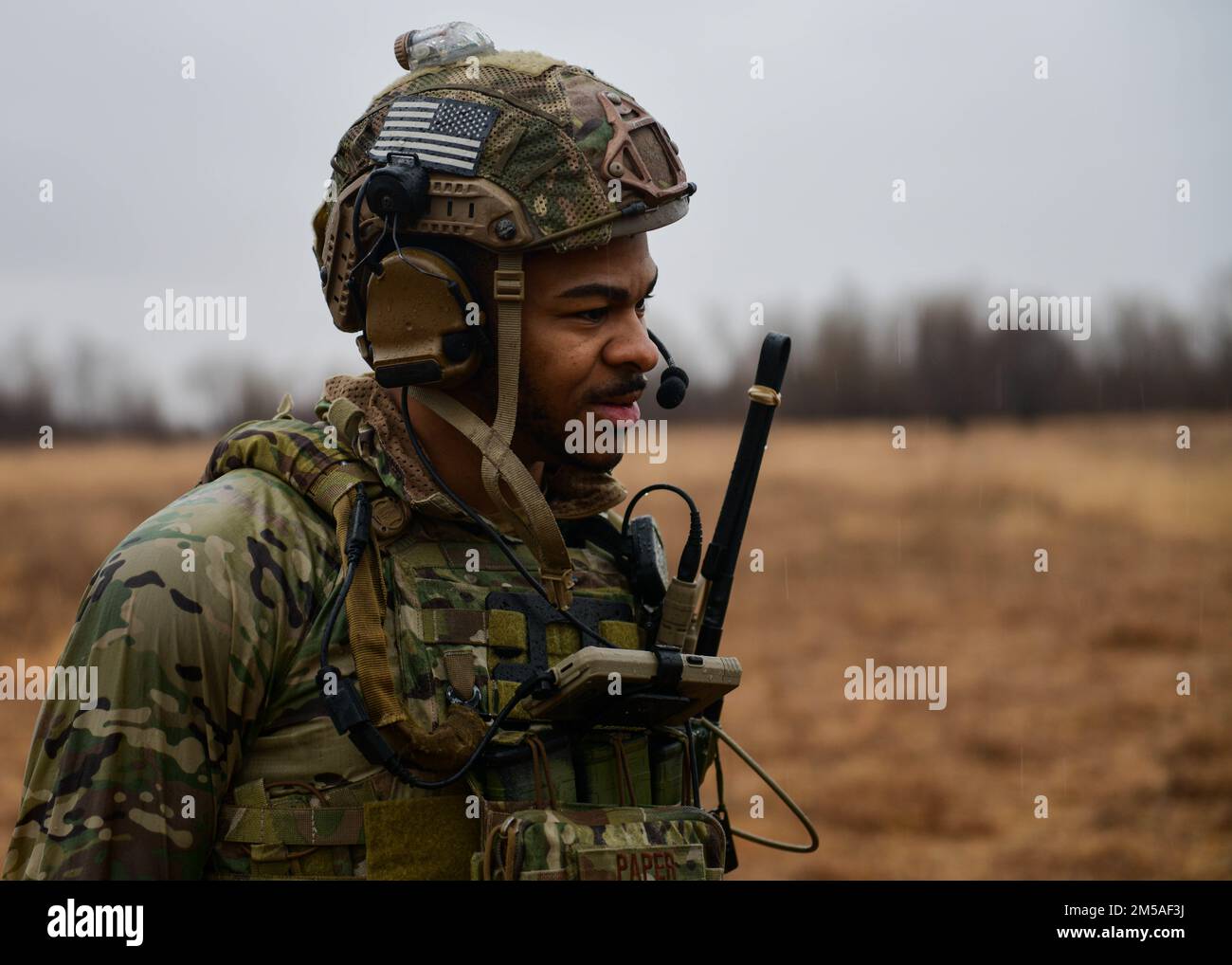 U.S. Air Force Staff Sgt. Deshaun Paper, 2nd Air Support Operations ...